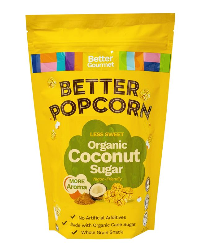 Better Popcorn with Organic coconut sugar 100g – Organicbox