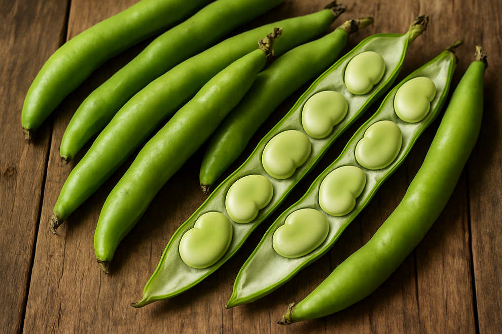 Organic Broad Beans per 100g (approx 10 beans) – Organicbox